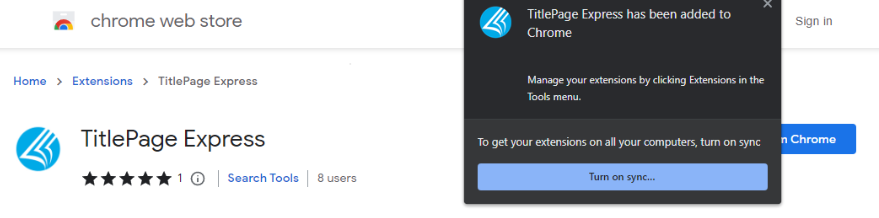 TitlePage Express – TitlePage